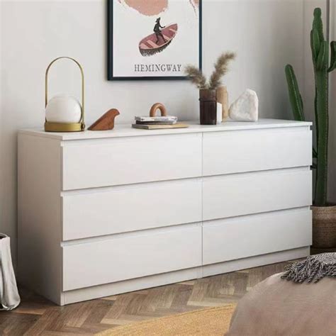 Bd Solid Wood Chest Drawers Chest Sideboard Light Luxury Cabinet