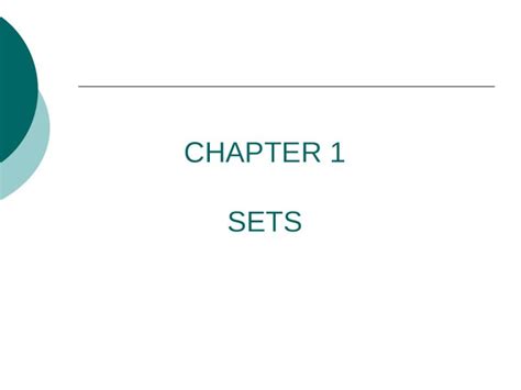 Ppt Chapter 1 Sets Dokumentips