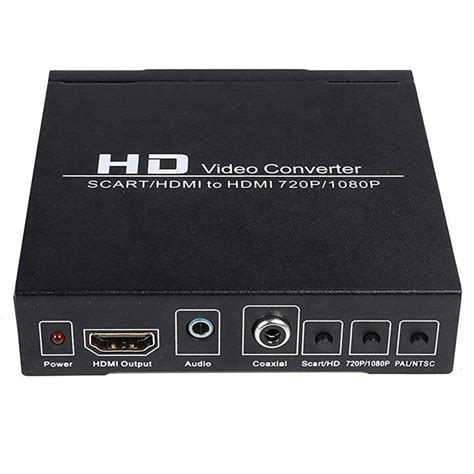 Pal Ntsc Scart And Hdmi To Hdmi Video Converter Grandado