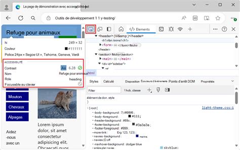 Utilisez Loutil Inspecter Pour Détecter Les Problèmes Daccessibilité