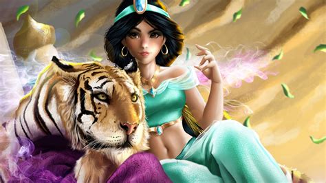 What Is The Name Of Jasmines Tiger In Aladdin The Tube