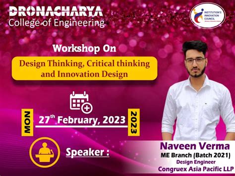 Workshop Science Technology Iic Btech Topengineeringcollegeingurgaon Dronacharya