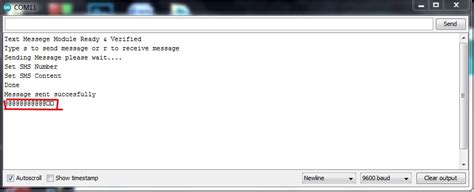 Gsm Sim900a Not Sending Sms But Showing Symbols Programming Arduino Forum