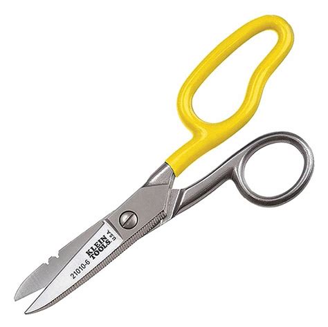 Klein Tools Steel Handle 6 14 In Overall Lg Scissors 48uw3321010