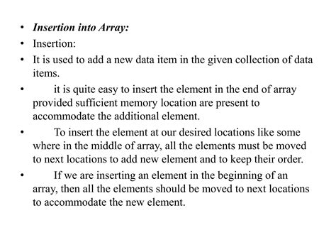 arrays pptx