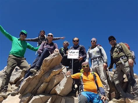 گالری تصاویر قله علم کوه از مسیر سیاه سنگ ها باشگاه کوهنوردی تهران