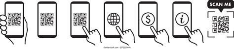 스마트 폰 Qr 코드 스캔 아이콘 스톡 벡터로열티 프리 1969502704 Shutterstock