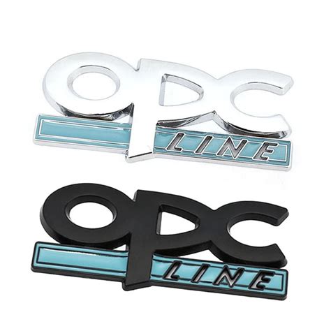 FÜr Opel Opc Line Logo Auto Car Aufkleber Emblem Schriftzug Badge Auto