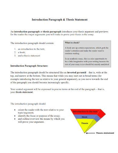 11 Introduction Paragraph Examples To Download