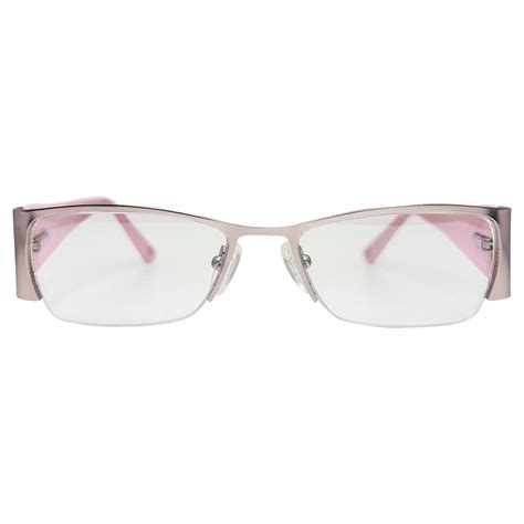 Shop Meow Bayonetta Style Clear Semi Rimless Glasses Giant Vintage