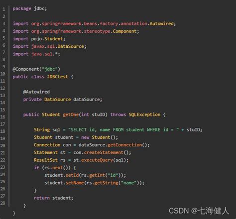《spring》实战——4springand数据库jdbcspring实战数据库 Csdn博客