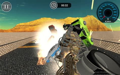 crazy car crash stunts crash test simulator 64bit source code source