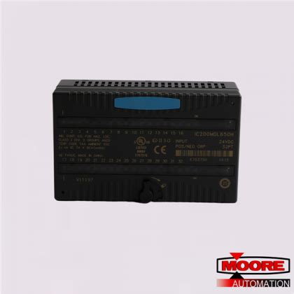 IC200MDL650H General Electric Discrete Input Module