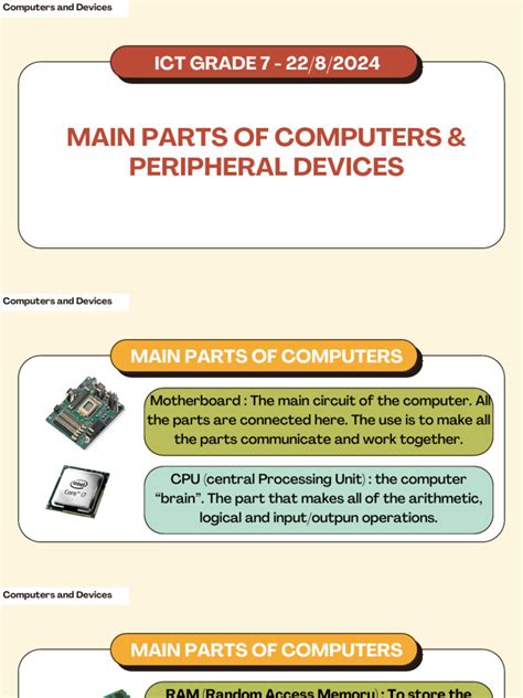 main parts of computers peripheral dev pdf input output computer data storage