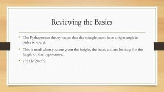 Pythagorean Theorem PPTX