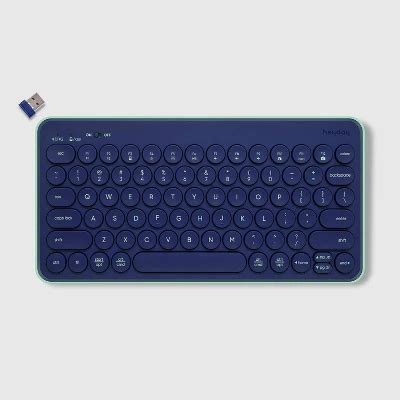 Fosmon Mini Keyboard With Touchpad Mini Bluetooth Wireless Keyboard Rechargeable QWERTY
