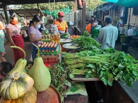 လှိုင်သာယာမြို့နယ် စည်ပင်သန့်ရှင်းရေးဌာနမှ ဝန်ထမ်းမိသားစုများ အပြင်မထွက