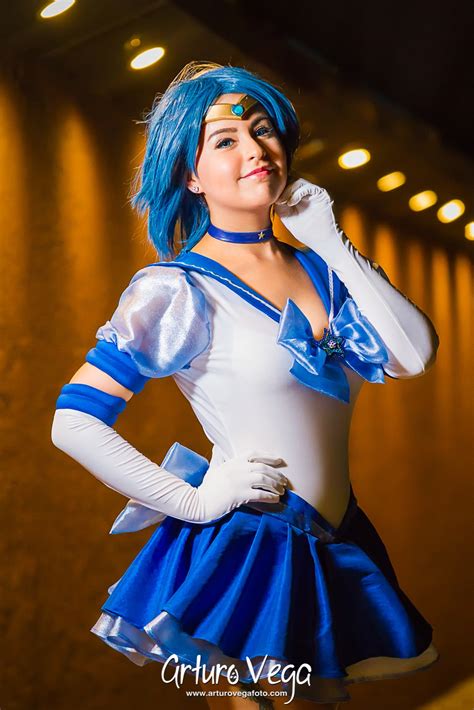 Cosplay De Sailor Mercury Mundo Cosplayer