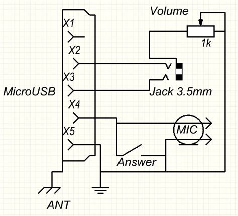 Microusb To Or Jack Headset Pinout Signals Pinoutguide Com