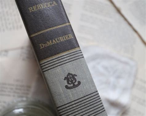 Vintage 1938 Book Rebecca By Daphne Du Maurier Etsy