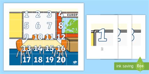 Numbers Mat Compatible With Bee Bot Teacher Made