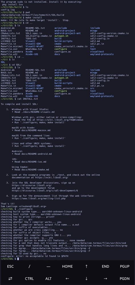 Configure Error No Acceptable Ld Found In Path Rtermux