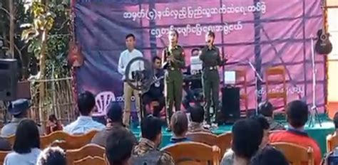 နိုင်ငံတော် ကာကွယ်ရေးနှင့်လုံခြုံရေး တာဝန်ထမ်းဆောင်လျက်ရှိသည့် လုံခြုံရေး တပ်ဖွဲ့ဝင်များ စိတ်ပ