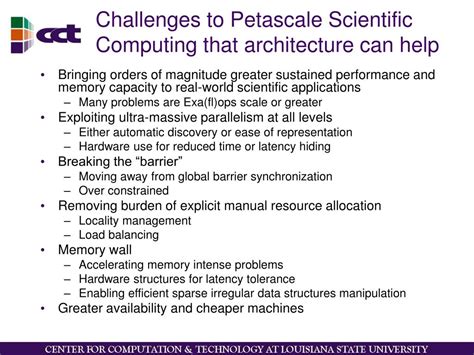 PPT How Can Computer Architecture Revolutionize Parallel Scientific Computing PowerPoint