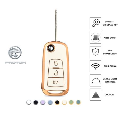 Proton Key Cover Saga Persona Iriz Preve Vvt Key Cover Case Accessories Accessori Aksesori Car