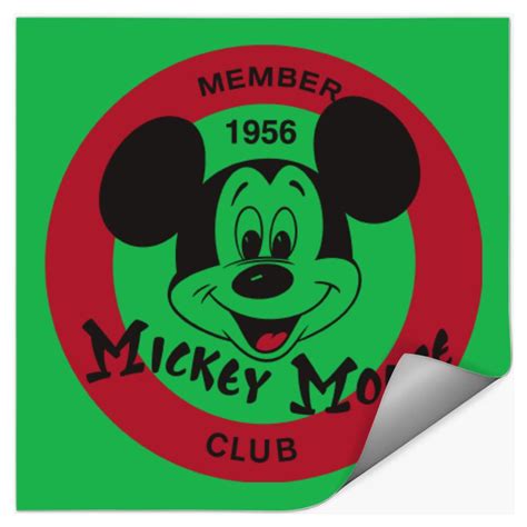 Mickey Mouse Club Logo Stickers Sold By Tired Clinician Sku 40268099 Printerval