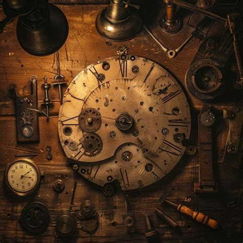 Free Vintage Watch Assembly Image Vintage Watch Gears Download At Stockcake