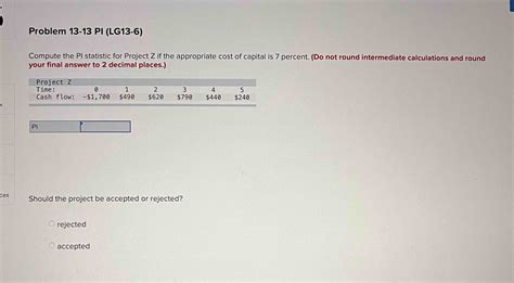 Solved Problem 13 13 ﻿pi Lg13 6compute The Pi Statistic