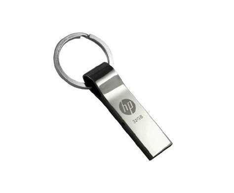Hp V W Gb Metal Usb Flash Drive Gb Flash Memory Disk With Key