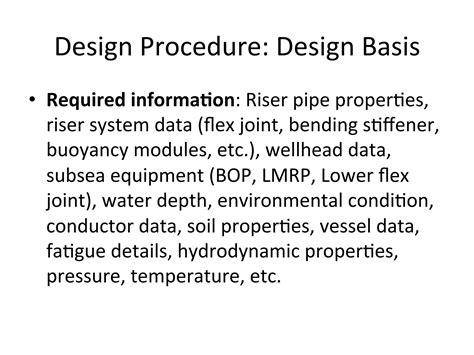 Riser Design Overview Pdf