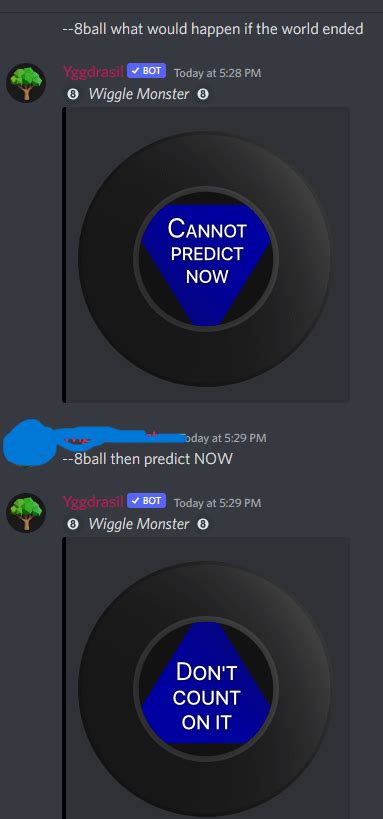 So I Was Playing With The Yggdrasil Bot And Its Kind Of Just Funny