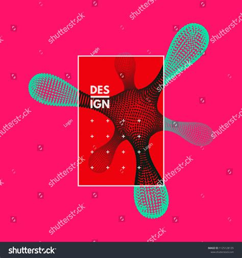 D Molecule Molecular Structure Abstract D Stock Vector Royalty Free Shutterstock