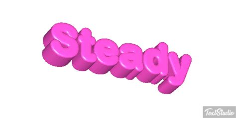 Steady Word Animated  Logo Designs