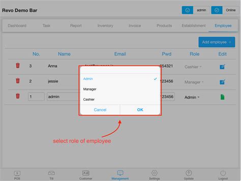 How To Create Change User Roles Revopos University