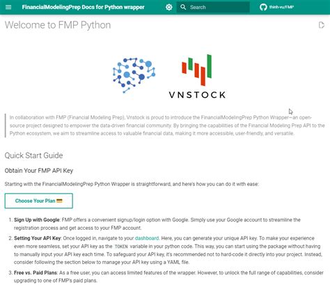FinancialModelingPrep Python PyPI