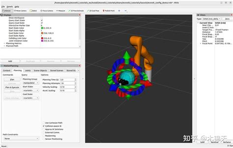 ROS2 MoveIt2MoveIt 2 Tutorials MoveIt Quickstart in RViz 知乎