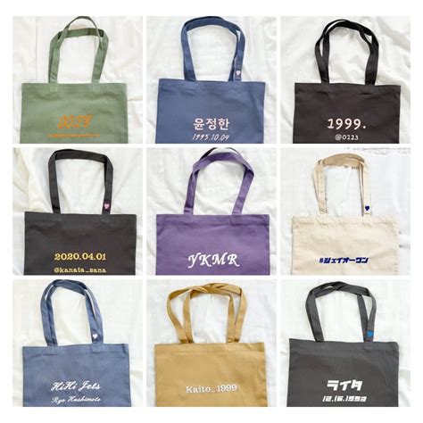 Tote Bag S M L Size Licot