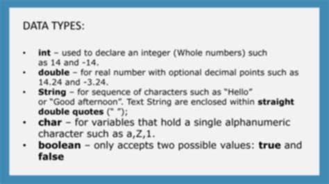 SOLUTION Variables And Data Types Studypool