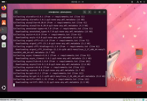 FastApi python 后端项目部署记录