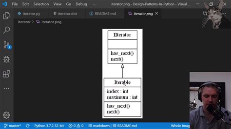 Iterator Design Pattern In Python Youtube