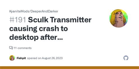 Sculk Transmitter Causing Crash To Desktop After Relaunching The Game · Issue 191