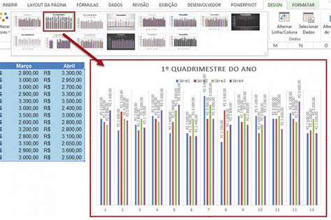 Como criar gráficos no Excel Aula