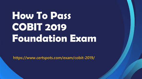 Cobit 2019 Foundation Exam Dumps Practice Questions