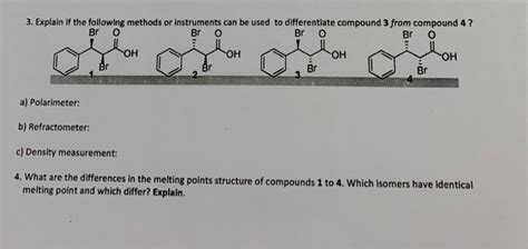Solved 3 Explain If The Following Methods Or Instruments