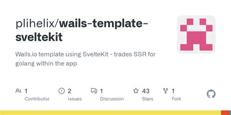 Github Plihelixwails Template Sveltekit Template Using