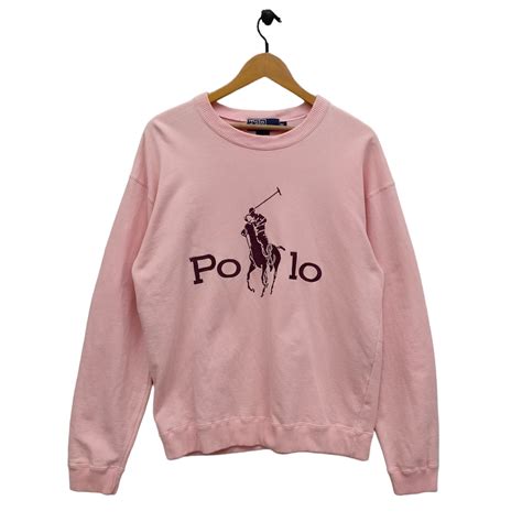 90s Polo Ralph Lauren Crewneck Sweatshirt Medium Vintage Embroidery